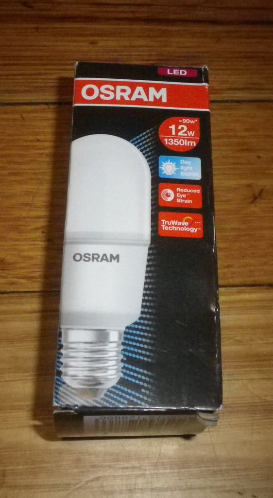 Osram LED Daylight stick Globe 12Watt ES E27 1350-lumens - Part # 1288 | Allfix Electrical