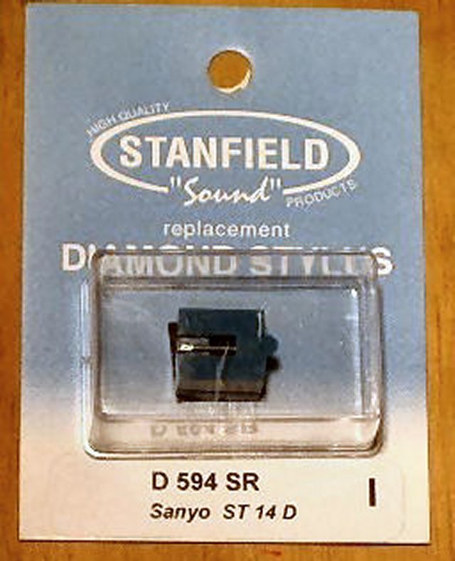 Sanyo ST14D Compatible Turntable Stylus - Part # D594SR | Allfix Electrical