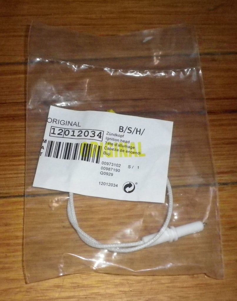 Bosch, Neff Gas Cooktop 260mm Burner Ignition Spark Plug & Lead - Part ...