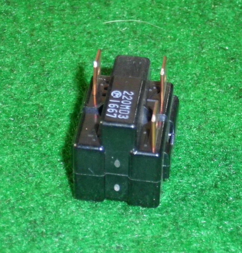 Embraco ECR65 Fridge Compressor PTC Start Relay - Part # 1442568, 220M ...