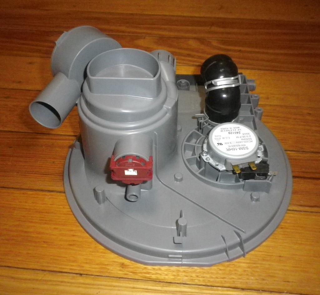 LG Dishwasher Water Sump Assembly with Senson & Divertor Motor - Part ...