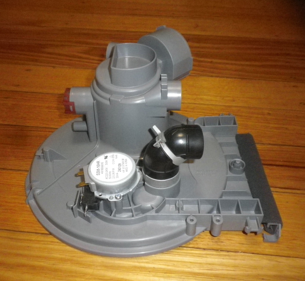 LG Dishwasher Water Sump Assembly with Senson & Divertor Motor - Part ...