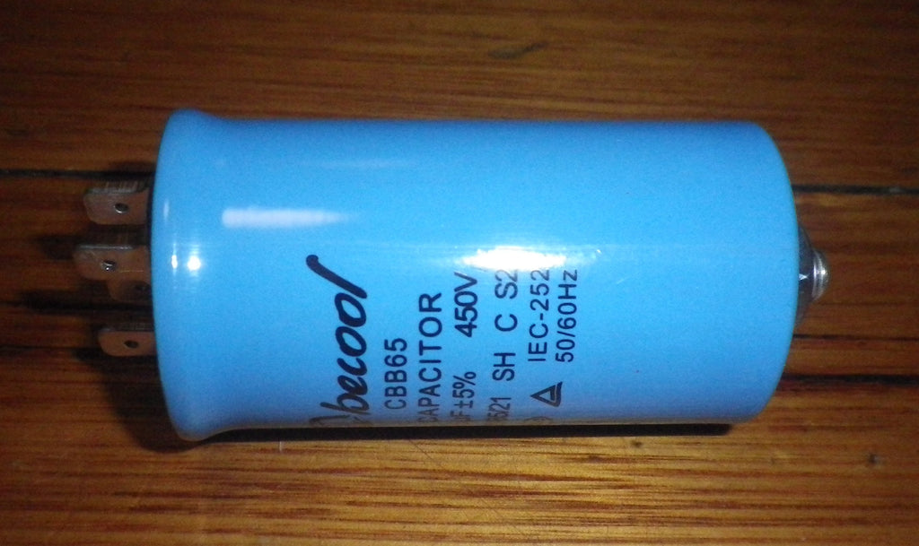 15uF 450Volt Motor Start Run Capacitor w Metal Can - Part # CAP015MS ...