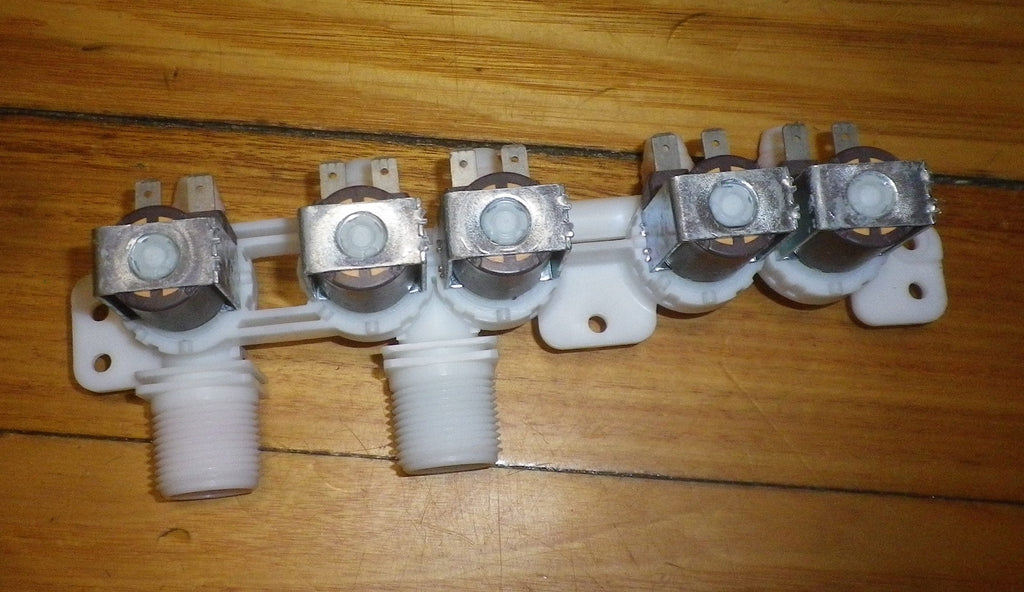 Used Fisher & Paykel WL8060P1 24Volt 5way Inlet Valve - Part # FP42488 ...