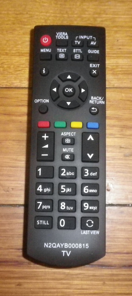 Panasonic LED/LCD CTV Compatible Remote Control - Part # N2QAYB000815 ...