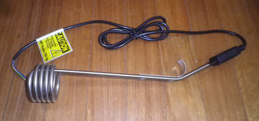 2400Watt 240VAC Handheld Industrial Immersion Heating Element (No Plug ...