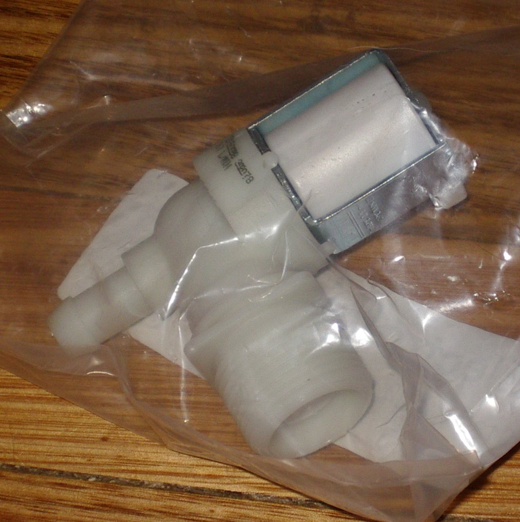 Universal 10mm Rightangled Dishwasher Inlet Valve 3.7lt/m - Part # 013 ...