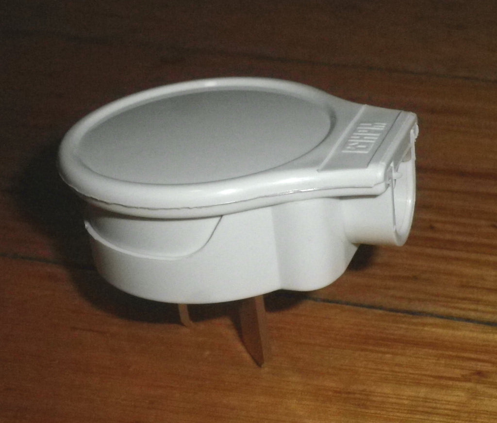 HPM White 3pin 20Amp 240V Side Entry Mains Plug Top - Part # 106-4WE ...