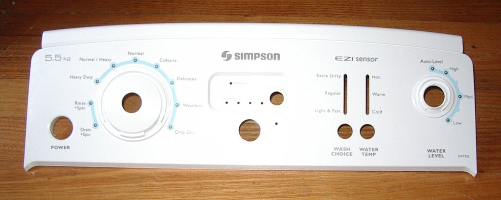 Simpson Eziset SWT552SA Front Panel Escutcheon - Part # 119603800 ...
