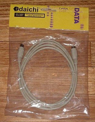 Computer Lead - PS2 6pin MiniDIN Male to Female - Part # CL327 | Allfix ...