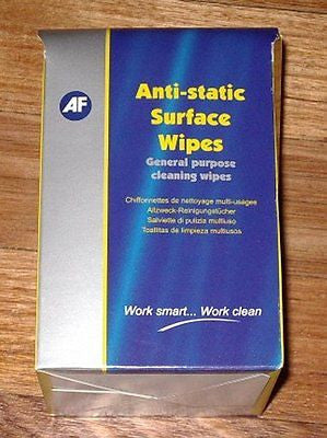 SafeClens Moist Antistatic Wipes for Plastic (Pkt 100) - Part # AXPCC1 ...