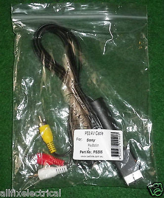 Sony Playstation/PS2/PS3 Game Console AV Cable - Part # PS205 | Allfix ...