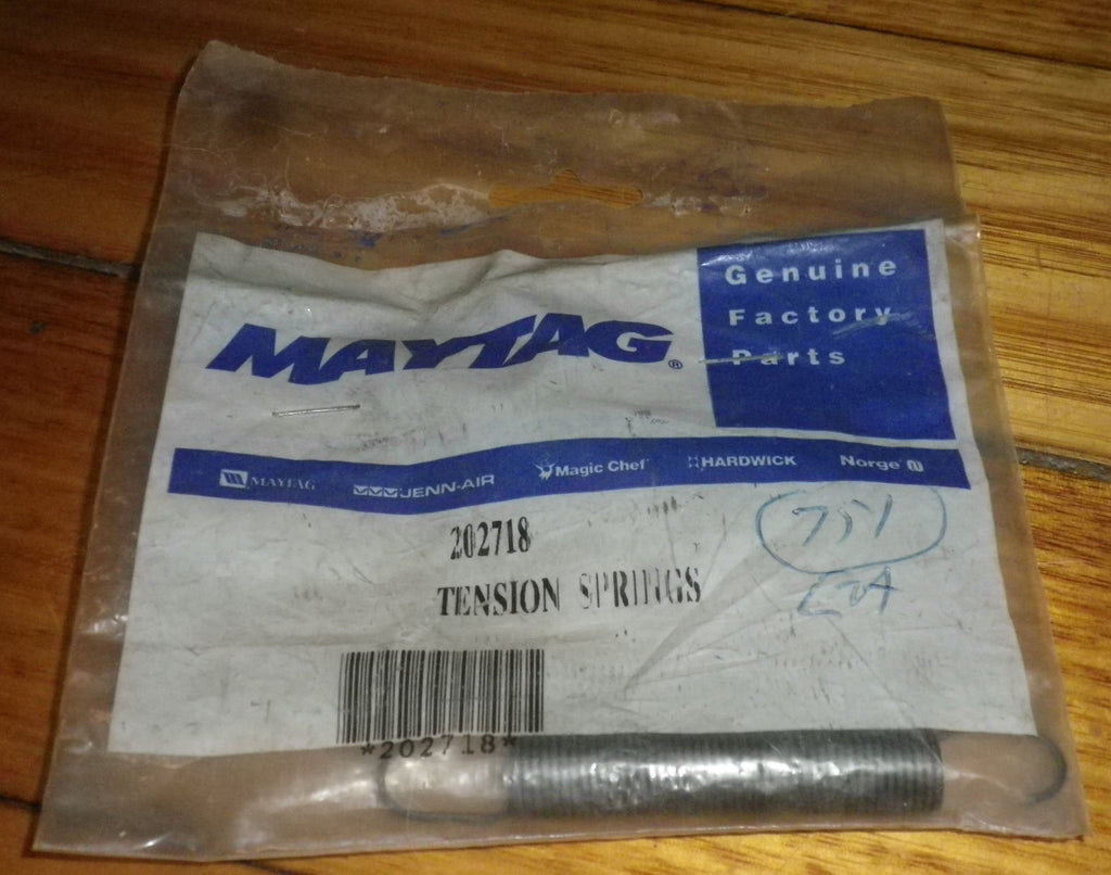 Early Maytag Washing Machine Motor Tension Spring - Part # 202718 ...