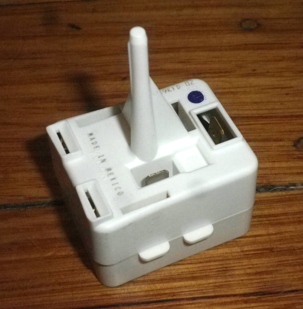 Whirlpool Fridge Embraco Compressor PTC Start Relay & Overload- Part ...