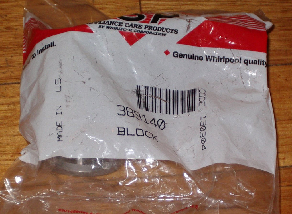 Whirlpool Washing Machine Basket Drive Block - Part # 389140 | Allfix ...