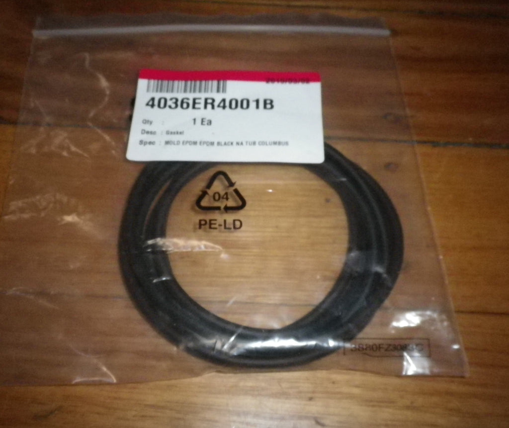 LG WD-1255RD Front Loader Outer Tub Gasket - Part # 4036ER4001B ...