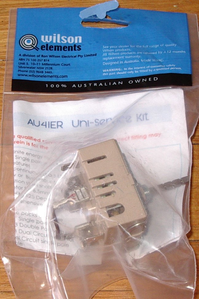 Universal Hotplate Simmerstat Control - Part No. 41ER-K, AU41ER ...