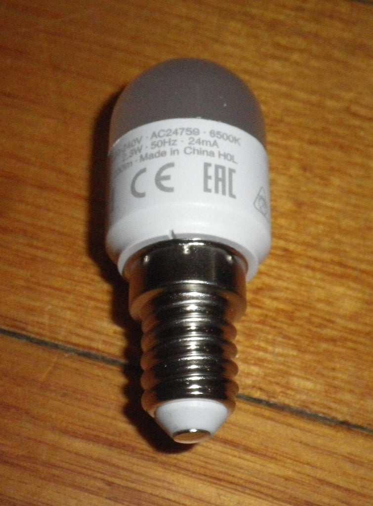 Osram LED Cool White Fridge Globe 2.3Watt SES Miniature Pilot - Part ...
