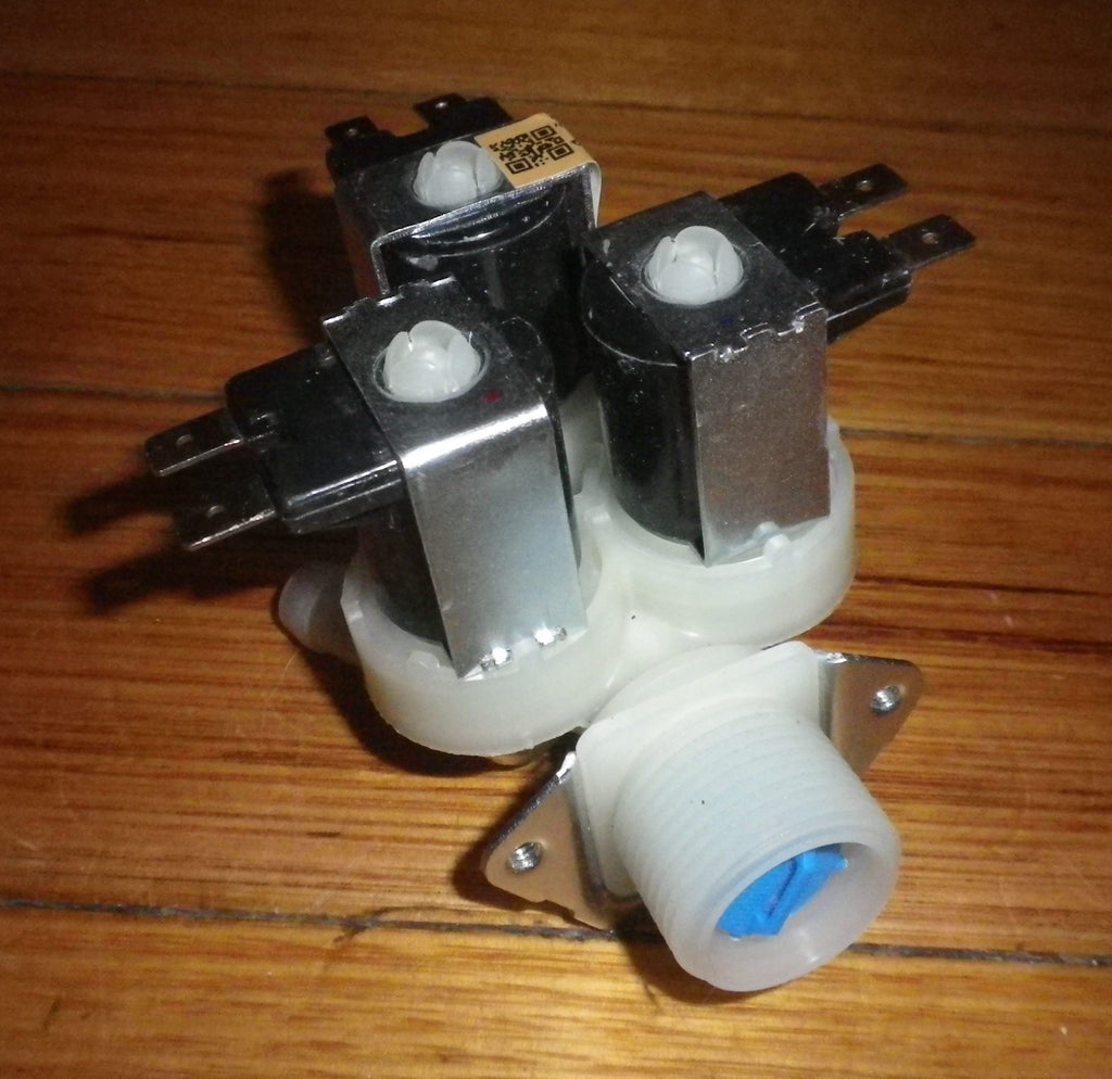 Triple Outlet 10mm Straight Inlet Valve for LG & Asko - Part # 5221EN2 ...