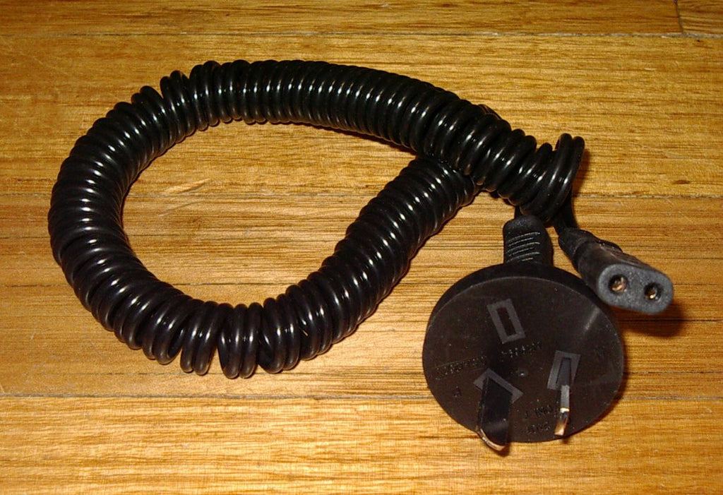 Braun Curly Shaver AC Power Lead with 2pin Australian Plug - Part # 70 ...