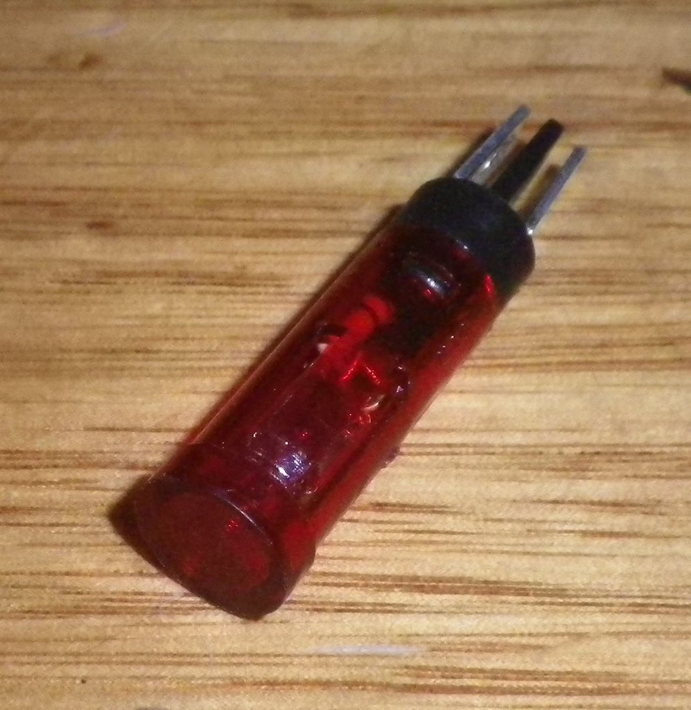 Universal Round Red Neon Indicator Light - Part # A29B | Allfix Electrical