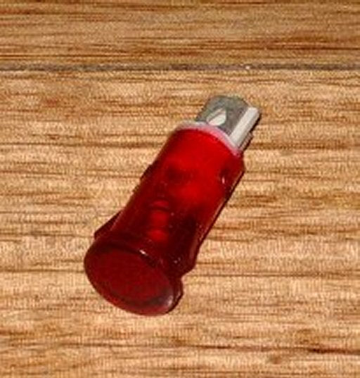 Universal Round Red Neon Indicator Light - Part # A29 | Allfix Electrical