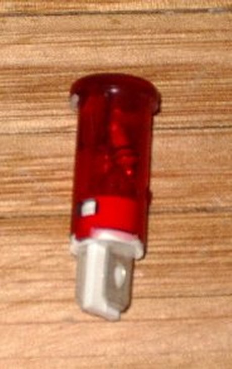 Universal Round Red Neon Indicator Light - Part # A29 | Allfix Electrical