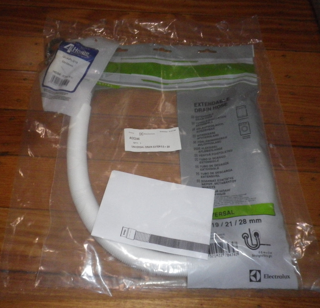 Universal Stretch Type Drain Hose Extension Kit (0.5 - 2metres) - Part ...