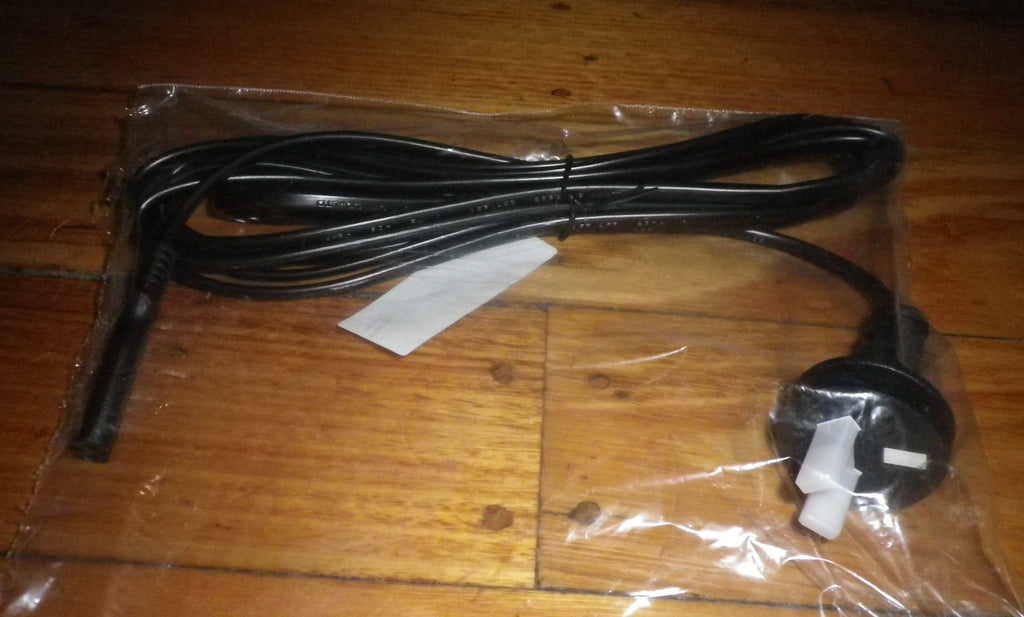 AC Power Lead - Figure 8 Female to 2pin Mains Plug 3mtrs - Part # ACL1 ...
