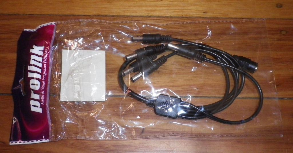 Prolink DC Plug Splitter Lead - 2.5DC Socket to 5 X 2.5 DC Plugs - Par ...