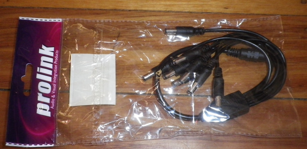 Prolink DC Plug Splitter Lead - 2.5DC Socket to 8 X 2.5 DC Plugs - Par ...