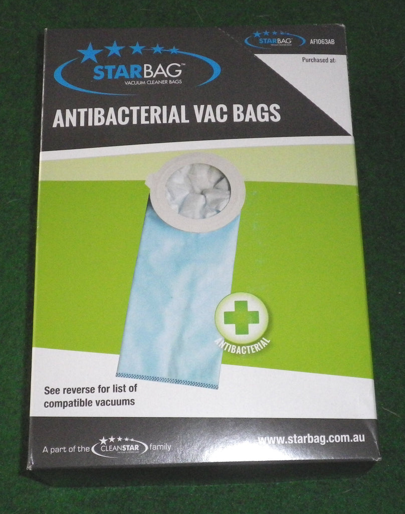 Nilfisk GD5, GD10 Backpack Anti-Bacterial Vac Bags (Pkt 5) - Part # AF ...