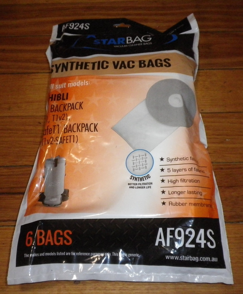 Ghibli T1 Backpack Synthetic Vacuum Bags (Pkt 6) - Part # AF924S ...