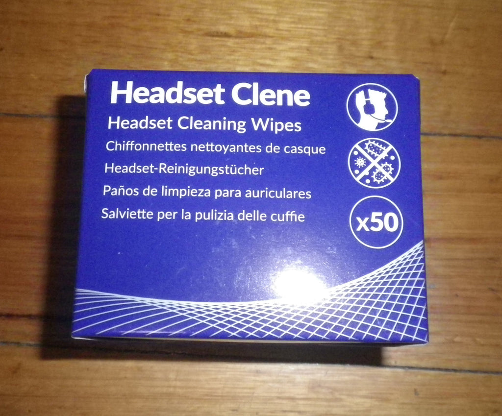 SafeClens Headset Clene Cleaning Wipes - Part # AHSC050 | Allfix Electrical