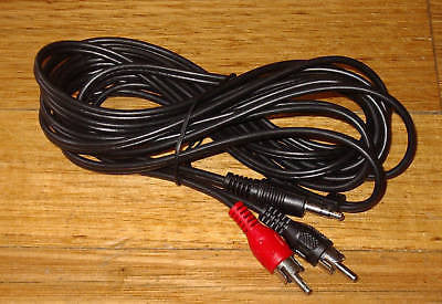 Audio Lead - 3.5mm St Plug to 2 X RCA Plugs 3mt - Part # AL658 | Allfix ...