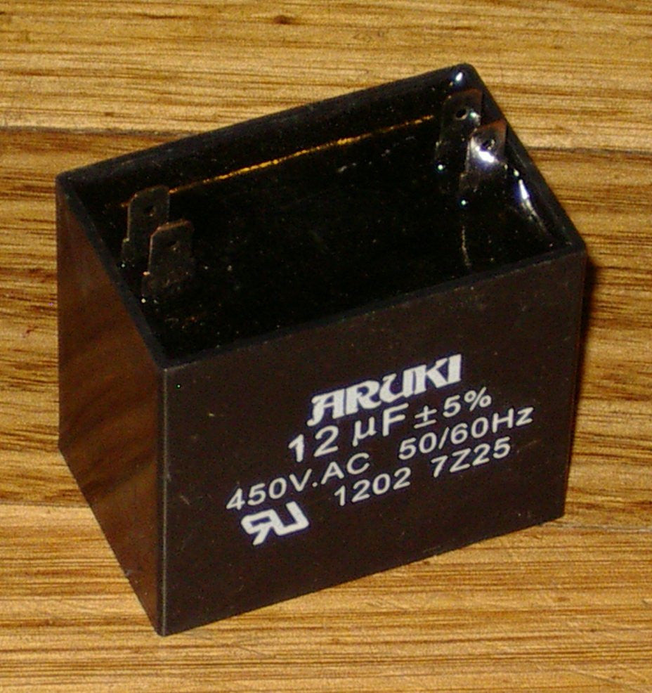 12uF 450Volt Motor Start/Run Capacitor - Part # CAC12UF | Allfix Electrical