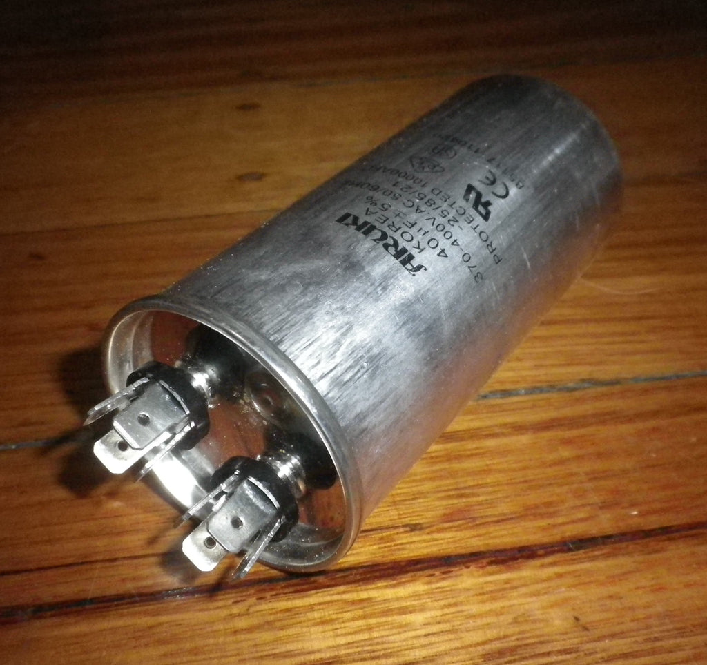 Aruki 40uF 400Volt Metal Can Motor Start Capacitor - Part # CAP040WS ...