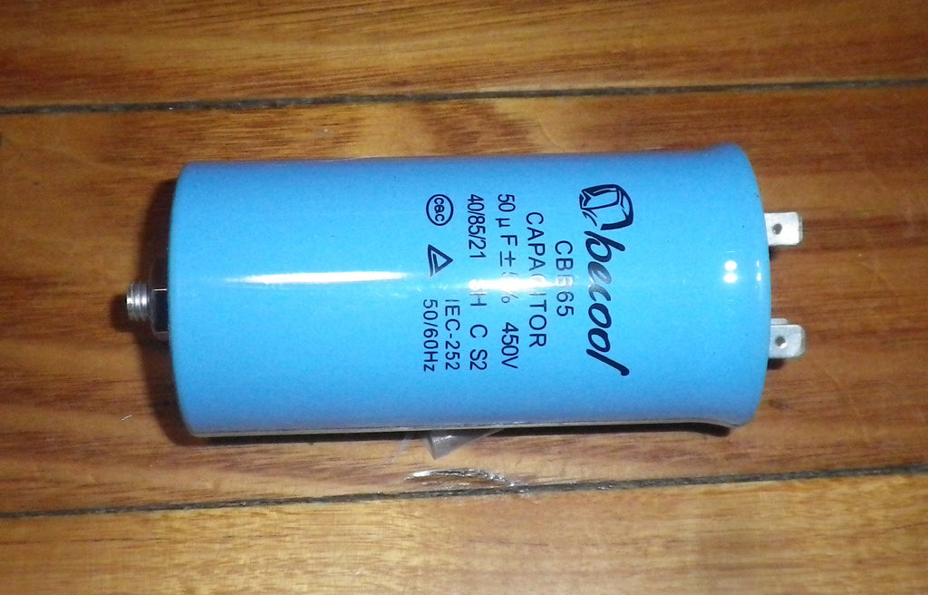 50uF 450Volt Motor Start/Run Capacitor - Aluminium Can Type - Part # C ...