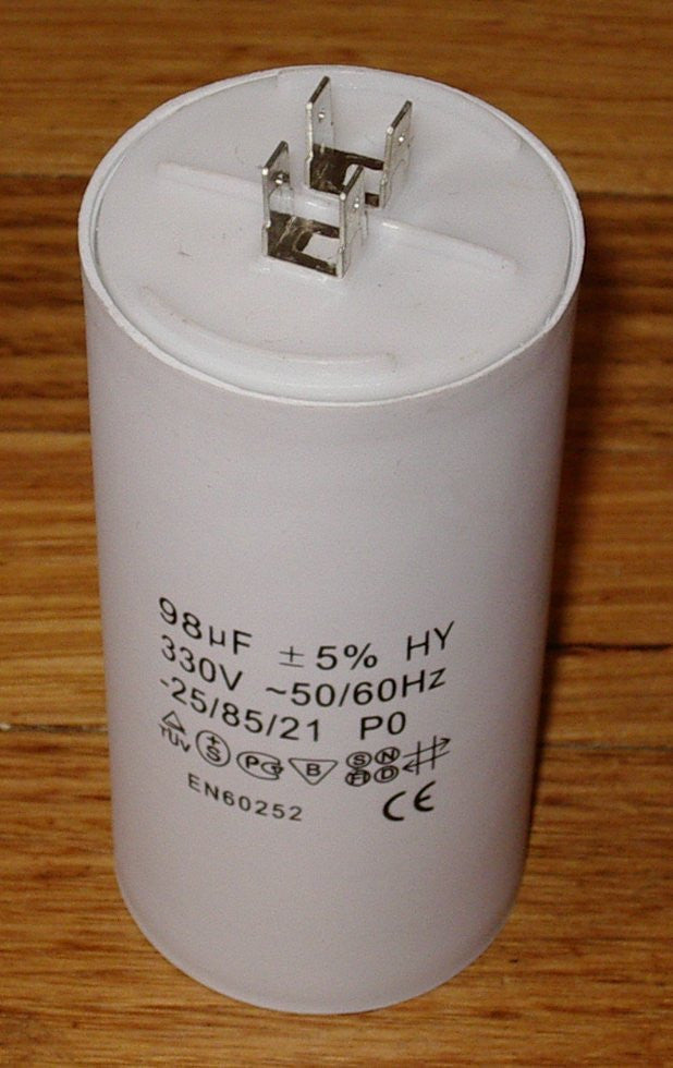 98uF 330Volt Motor Start Capacitor - Part # CAP098 | Allfix Electrical
