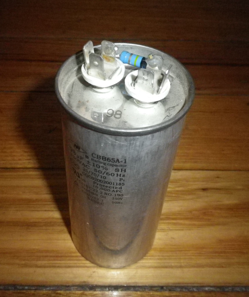 Used 98uF 330Volt Motor Start Capacitor Metal Can Type - Part # CAP98 ...