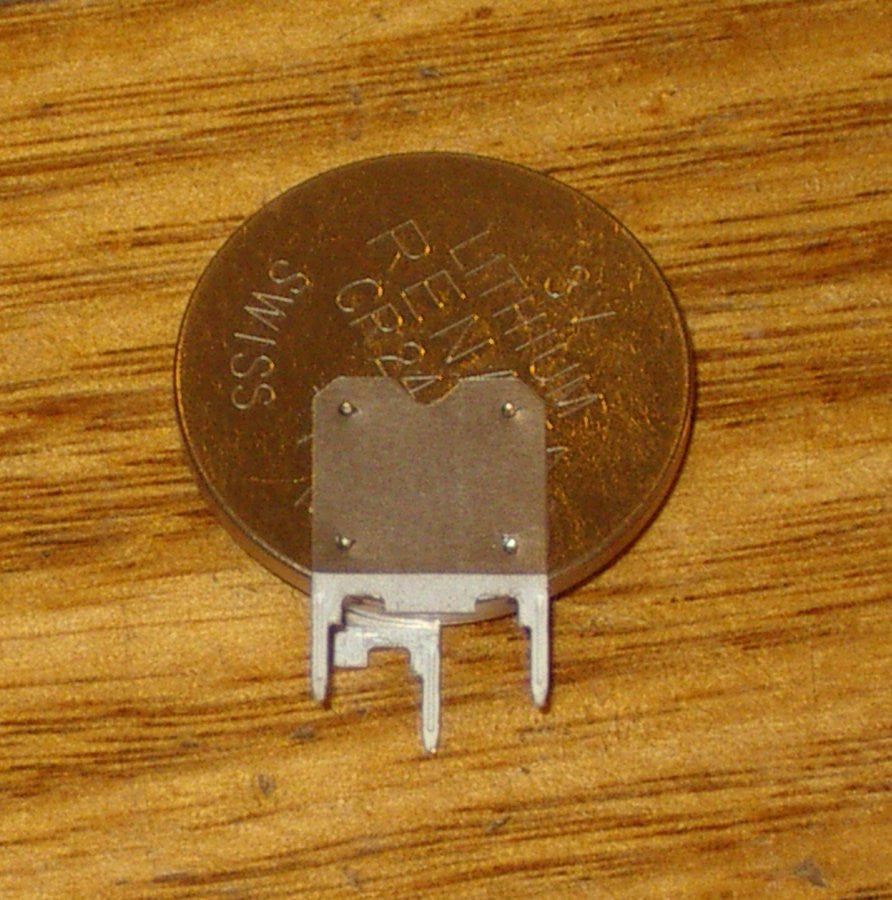 CR2450-NRV 3Volt Lithium Battery with Vertical Mount Solder Tags ...