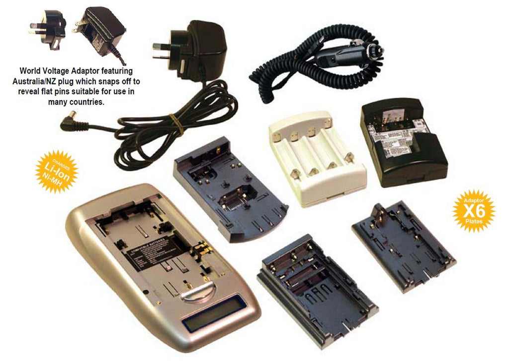 Master Instruments Universal Camera / Camcorder Battery Charger - Part ...