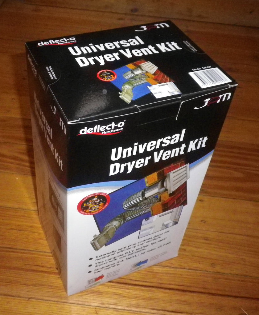 Deflecto Universal Dryer Vent Kit with Hose suits Simpson, Electrolux ...