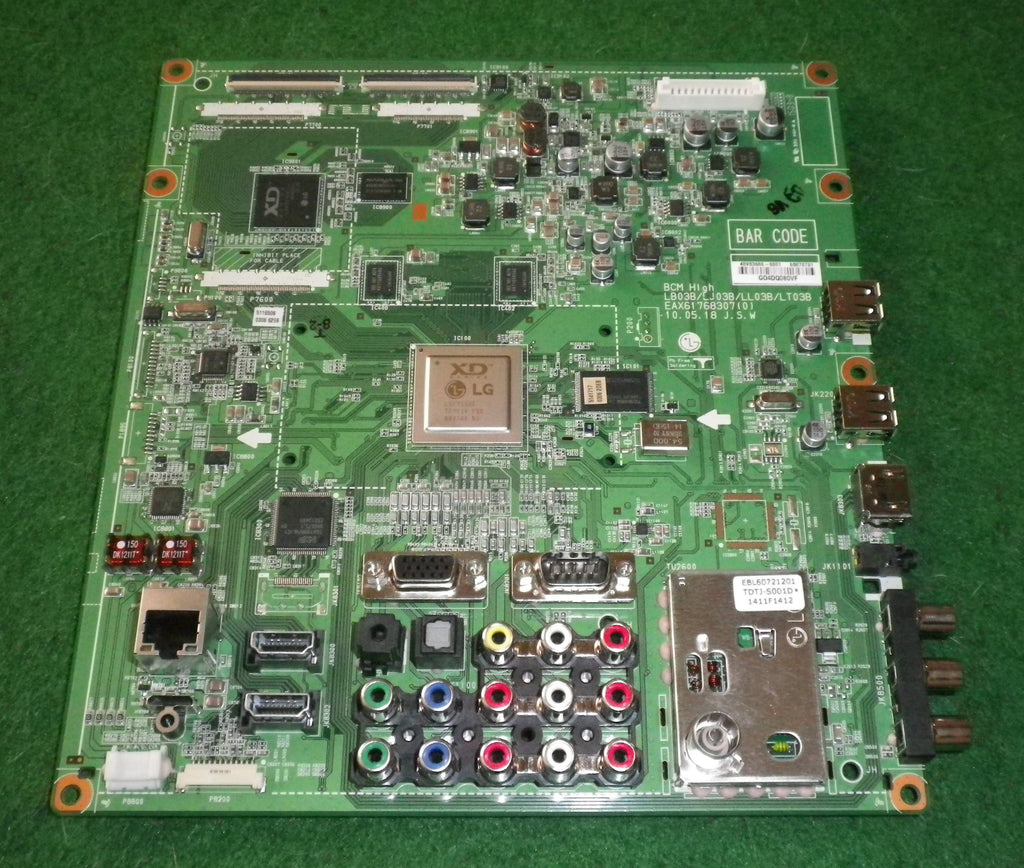 LG 42LD560 Television Main Control Module PCB - Part # EBU60870701 ...