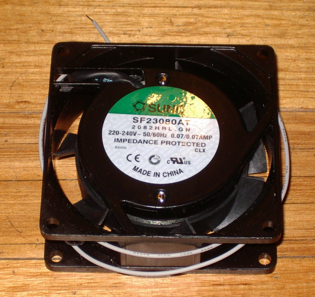 Sunon 80mm x 80mm x 25mm 240Volt AC Computer Cooling Fan - Part # FAN2 ...