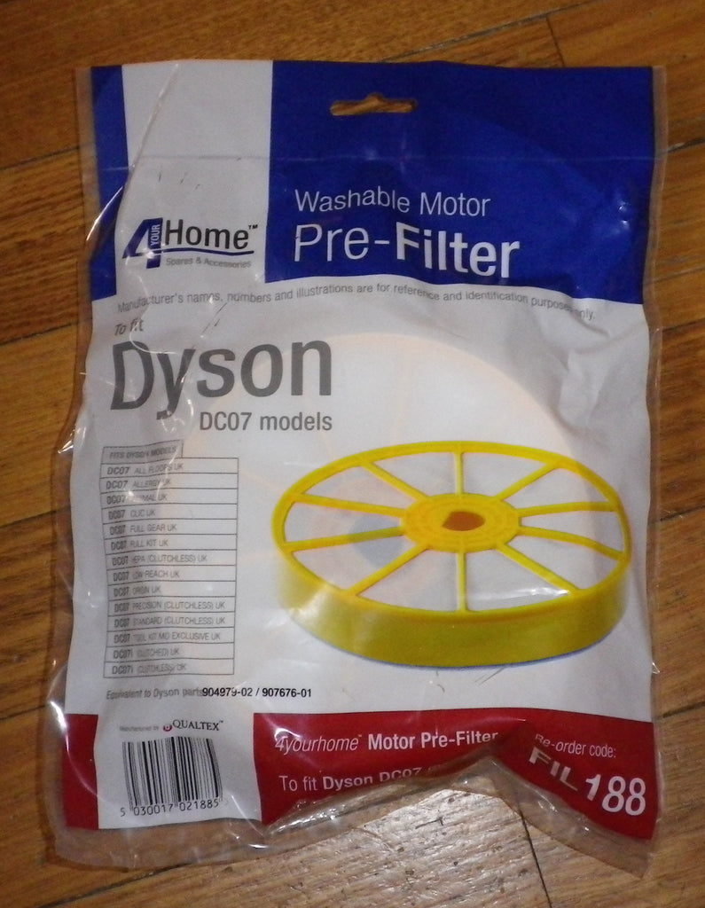 Dyson DC07 Compatible Vacuum Cleaner Pre Motor Filter - Part # FIL188 ...