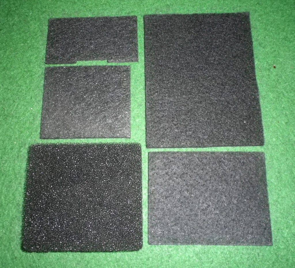 Cleanstar Assorted Foam Filter Set - Part # FILT-MIX | Allfix Electrical