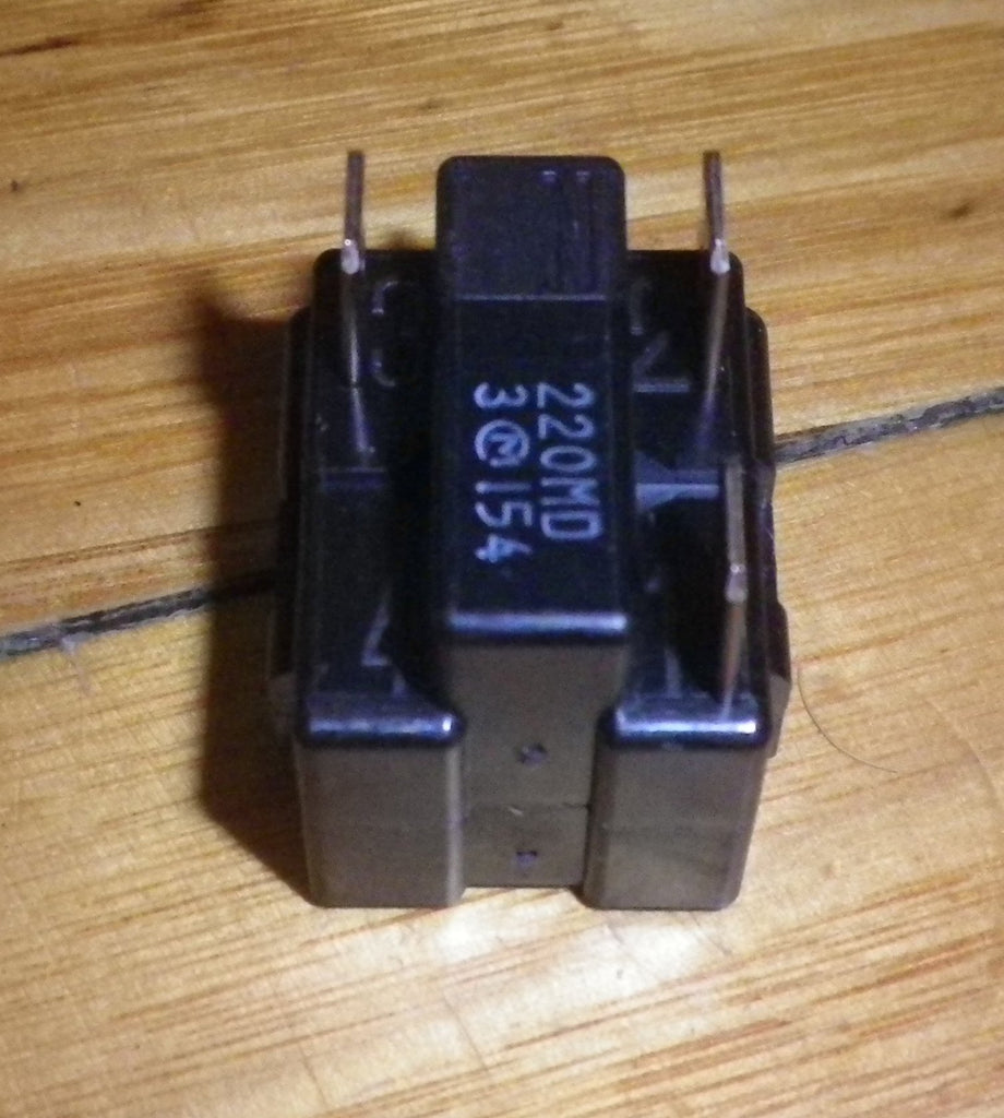 Embraco EGX Fridge Compressor PTC Start Relay & Overload Kit - Part ...