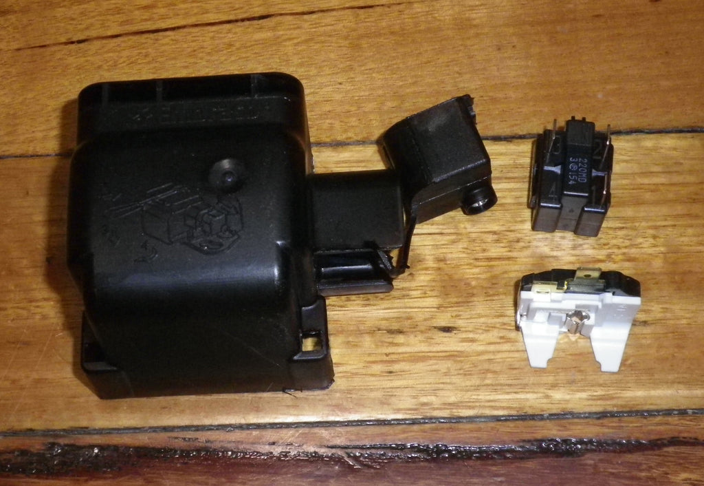 Embraco EGX Fridge Compressor PTC Start Relay & Overload Kit - Part ...