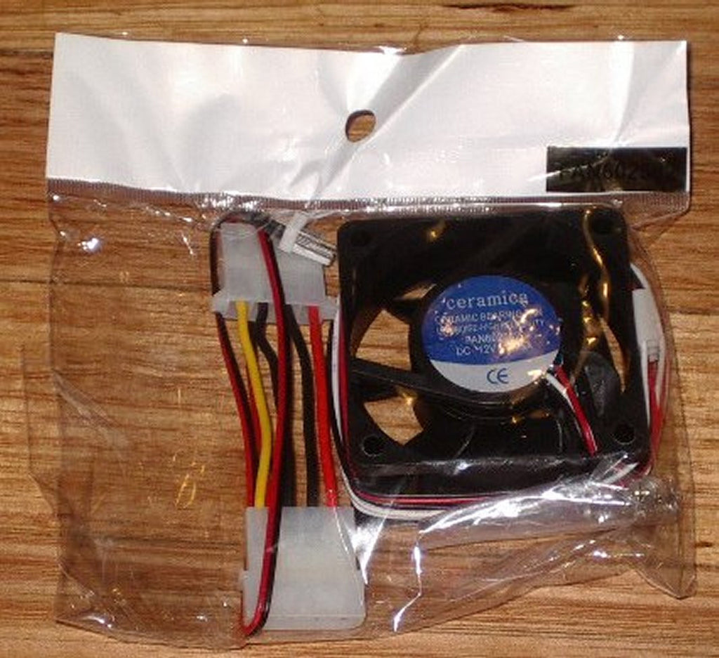60mm Computer Case, Power Supply Cooling Fan - Part # FAN602562 ...